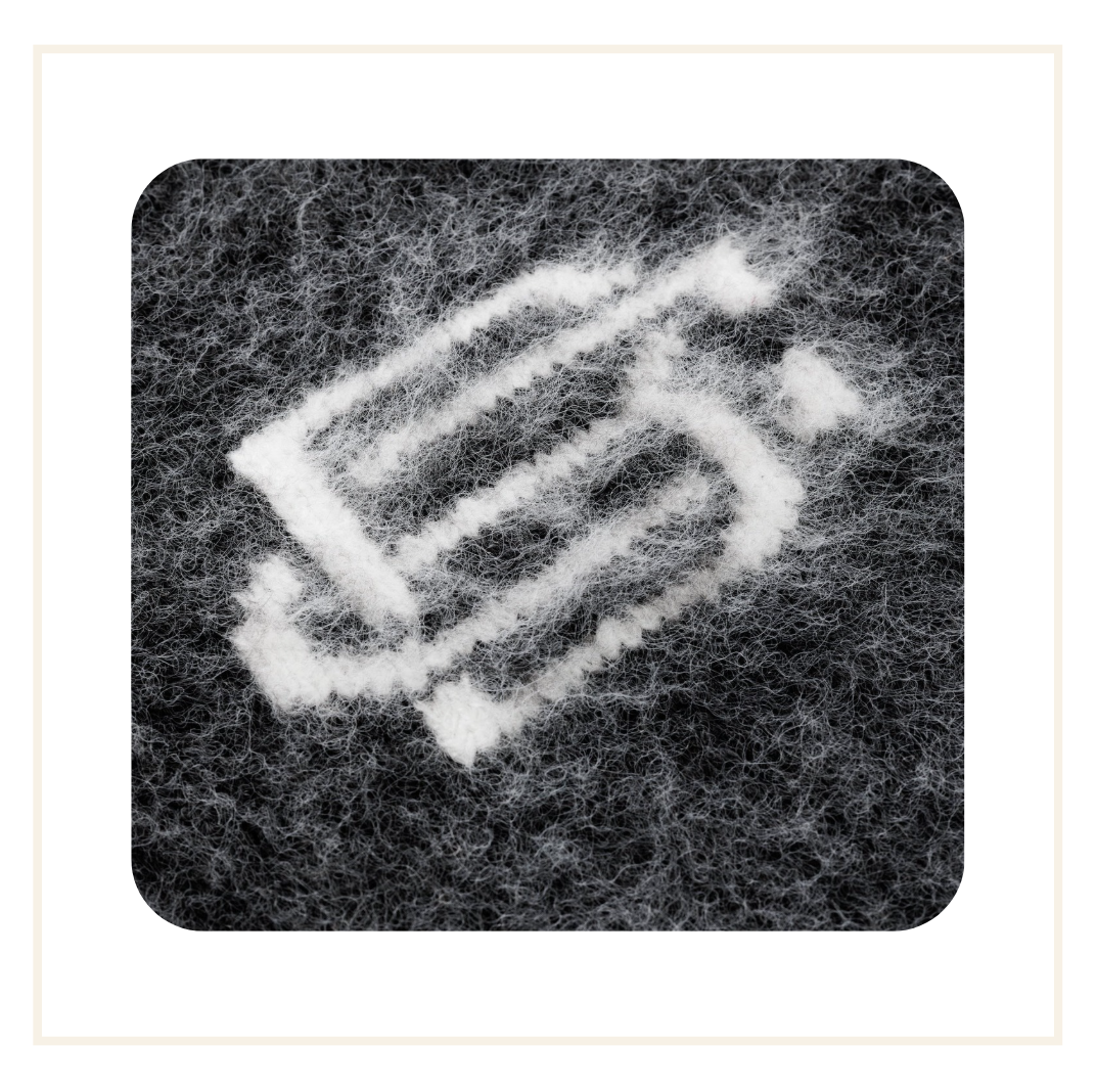 Bénir Mohair Knit Jumper Charcoal Grey